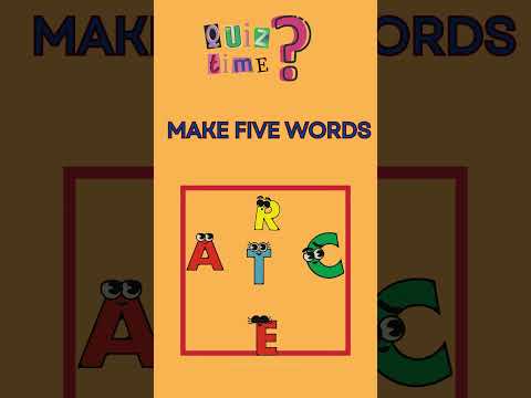 đ§ Only 1% Can Solve This! Make 5 Words from 5 Letters! #versatileriddles #brainteasers