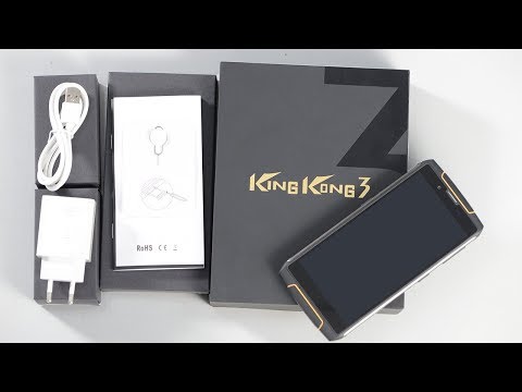 CUBOT KING KONG 3 Unboxing video