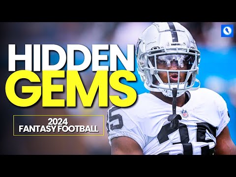 Top 5 Hidden Gem SLEEPERS for 2024 Fantasy Football