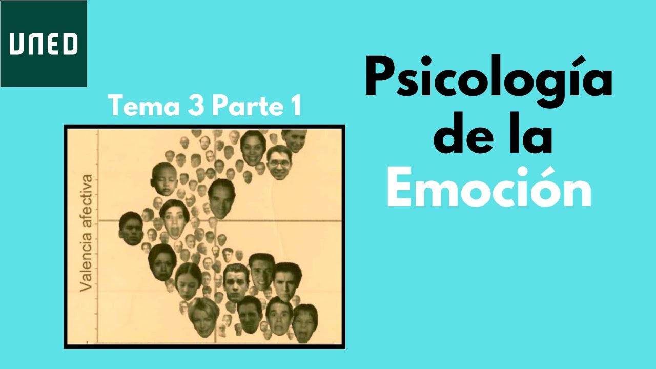 Tema 3 Parte 1 Emoción UNED Psicología