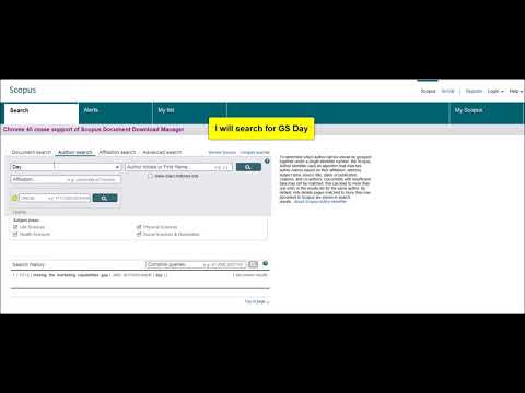 Scopus Tutorial