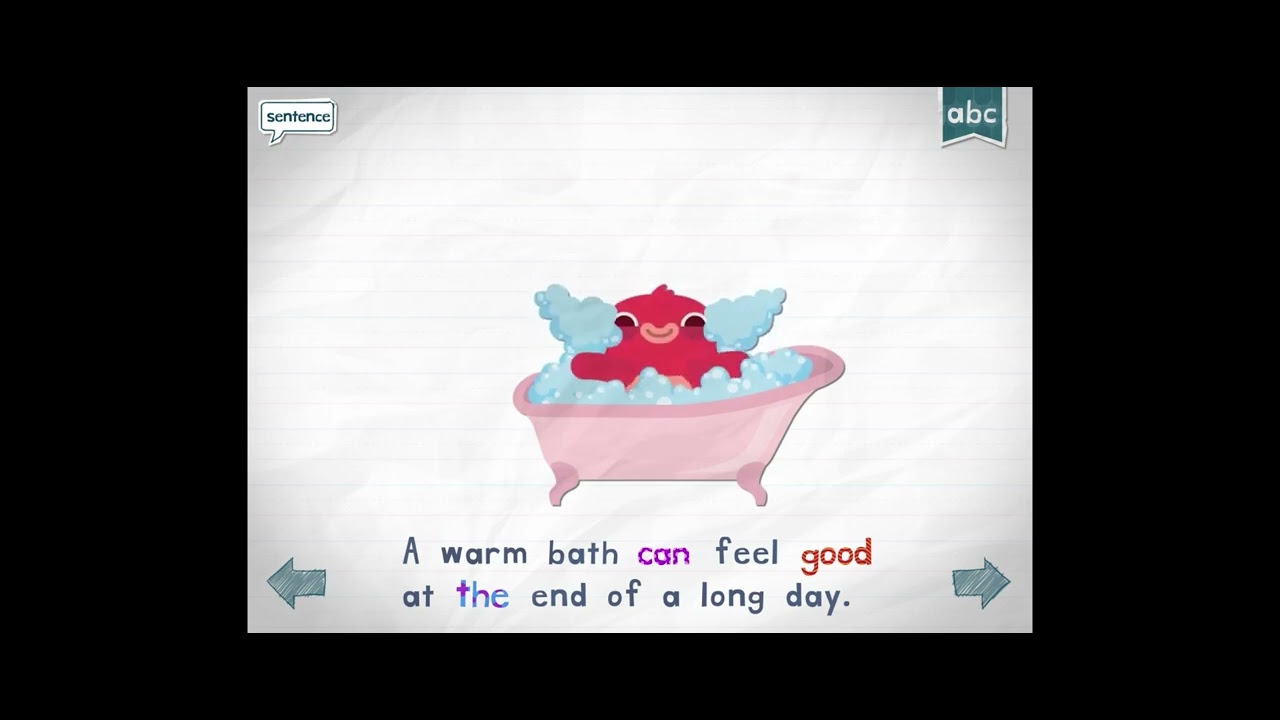 Endless reader “good” (with text and narration)