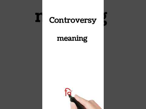 controversy meaning in Hindi || controversy ka matlab kya hota hai || #shorts