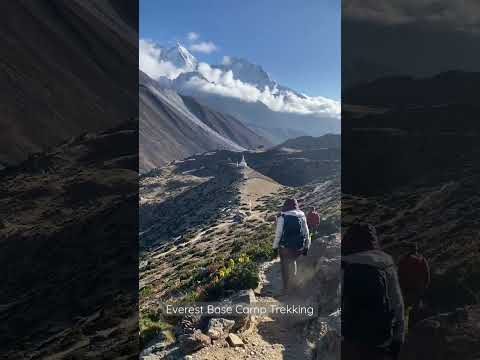 Everest Base Camp Trekking #travel #nepal #asia #himalayas #journey #everestbasecamptrek #nature