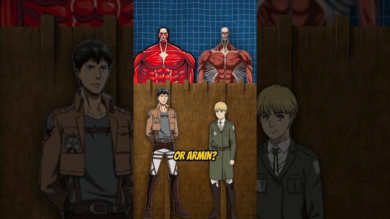 Armin vs Bertholdt - who is the stronger colossal titan?
