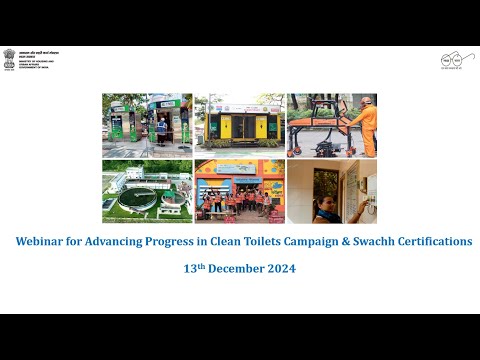 Webinar on Clean Toilets Campaign and Swachh Certifications