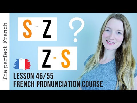 All the pronunciations of S and Z in French | French pronunciation | Lesson 46