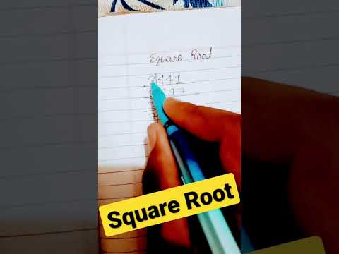 Square root of 441 #maths #equation #squareroot #square #cuberoot