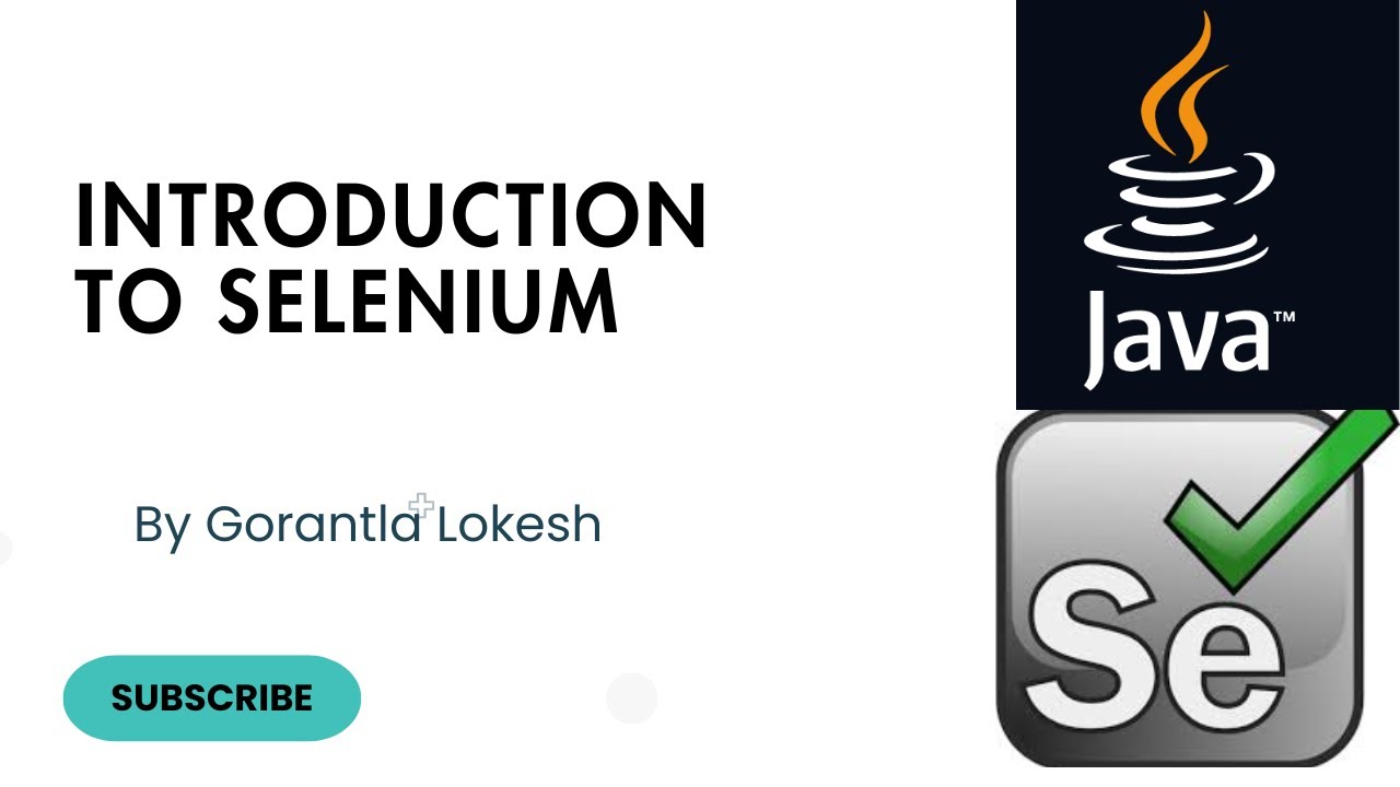 Selenium Java Tutorial 1: Introduction to Selenium | Architecture Overview | #selenium #java