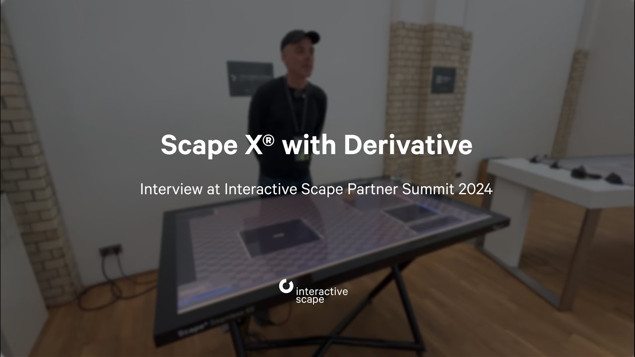 Interactive Scape Partner Summit: TouchDesigner by Derivative