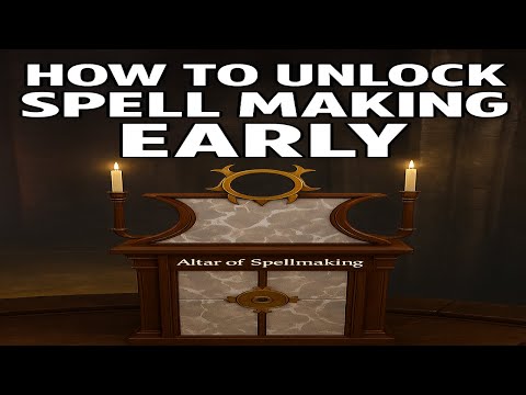 How to Unlock Spell Making Early in Oblivion Remastered