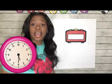 Telling time to the half hour using "half past" for kids