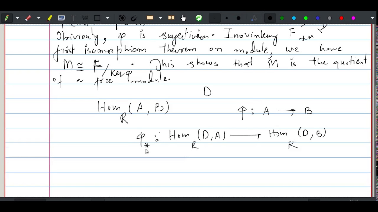 Lec 26. Projective modules