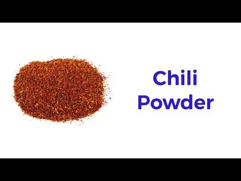 Spices (Burmese and English Pronunciation)