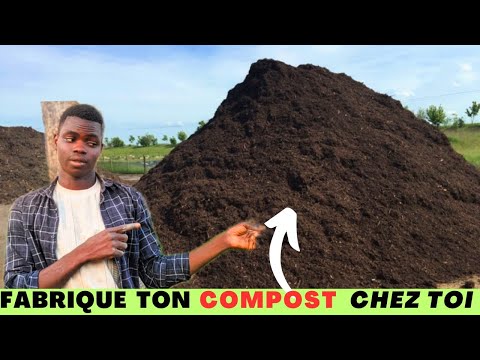 Comment fabriquer le compost biologique de 15 jours chez soi : partie 1
