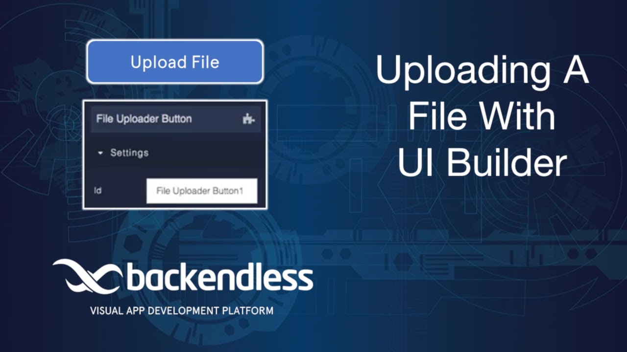 How to upload a file without code with UI Builder