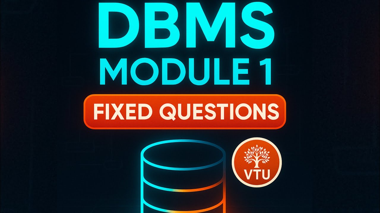 DBMS MODULE-1 FIXED Q