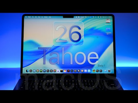 macOS 26 Tahoe Beta 1 is Out! - What's New?