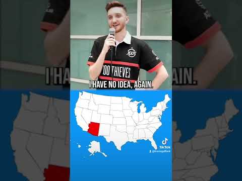 Can League of Legends pros name this state? #shorts #leagueoflegends #lcs
