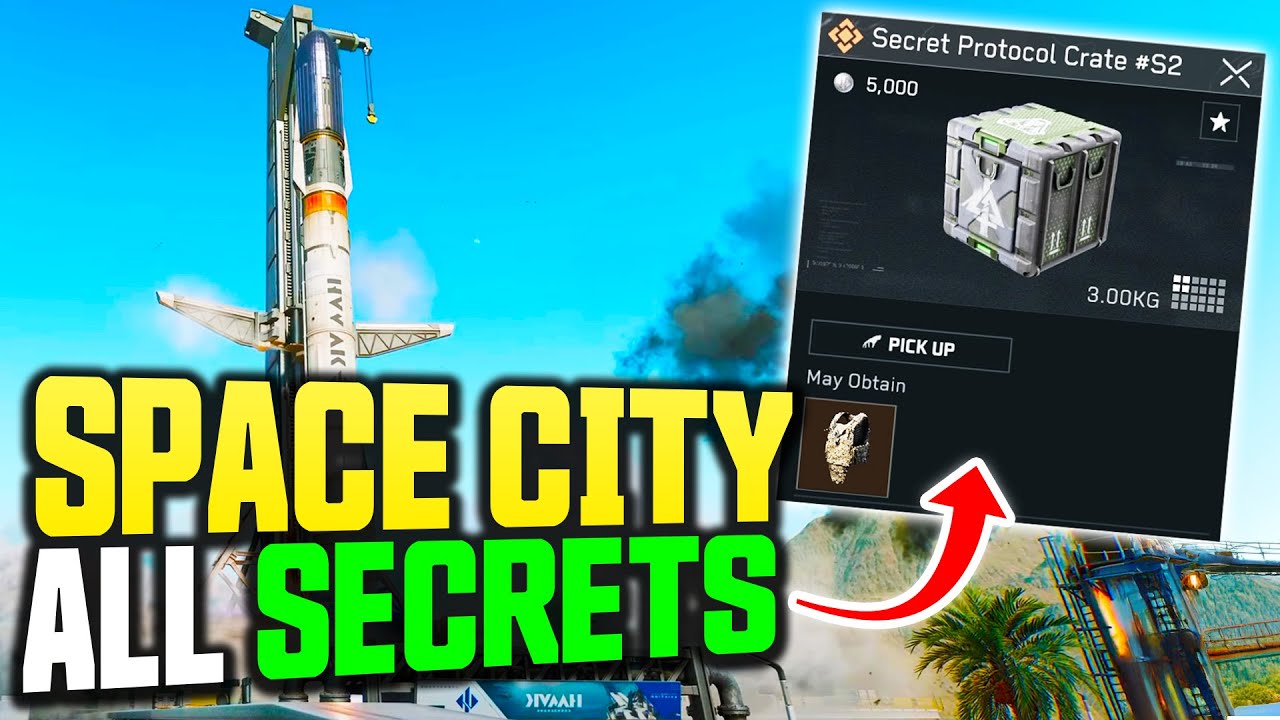 Space City ALL SECRETS & HIDDEN AREAS // Delta Force Extraction Map Guide