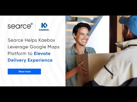 Searce helps Kaebox leverage Google Maps Platform to elevate delivery experience
