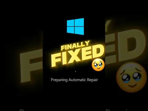 preparing automatic repair windows 10 #windows #windows10 #windows11