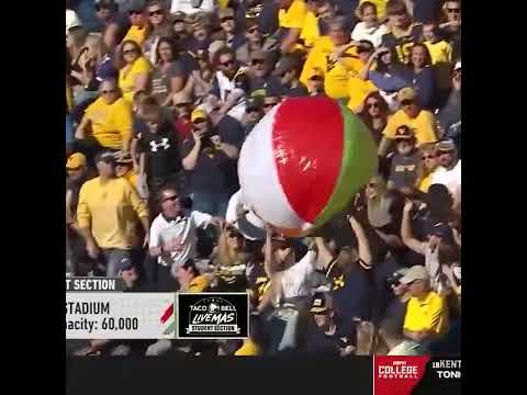 Mountaineers student section needs a pump π€£
