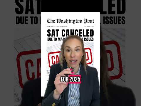 The SAT is canceled for the rest of 2025!!!π²π€― #satprep #sat2025 #fyp #foryoupage #digitalsat