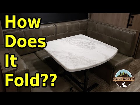 How to Fold a Grand Design Dinette Table Into a Bed | 2400BH 2800BH Imagine RV