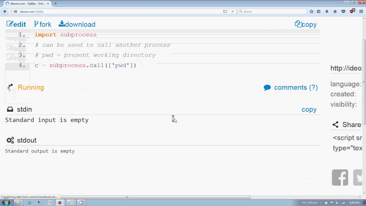 Python introduction to subprocess module in Hindi