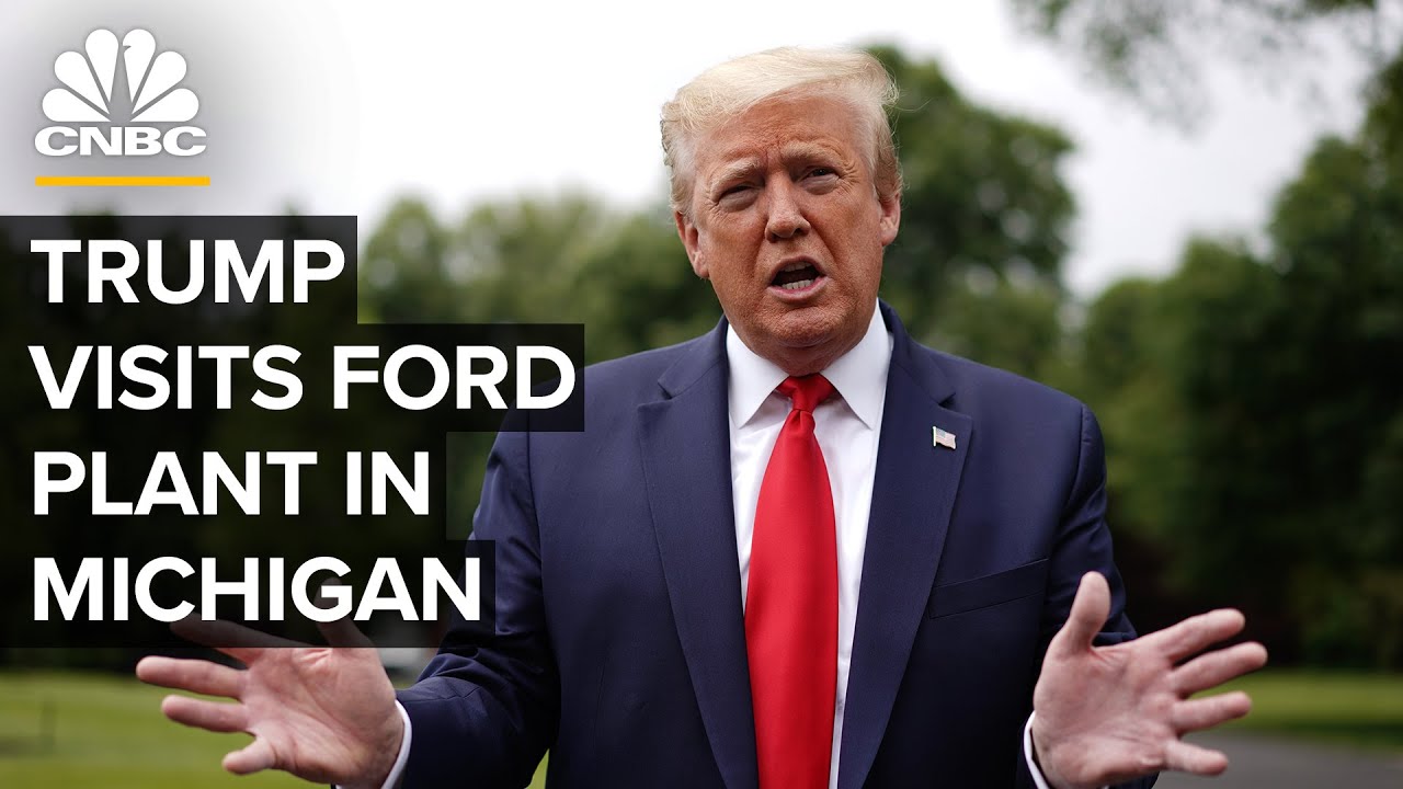 Donald Trump Praises Ford During Michigan Visit, Calls the Bronco a ...