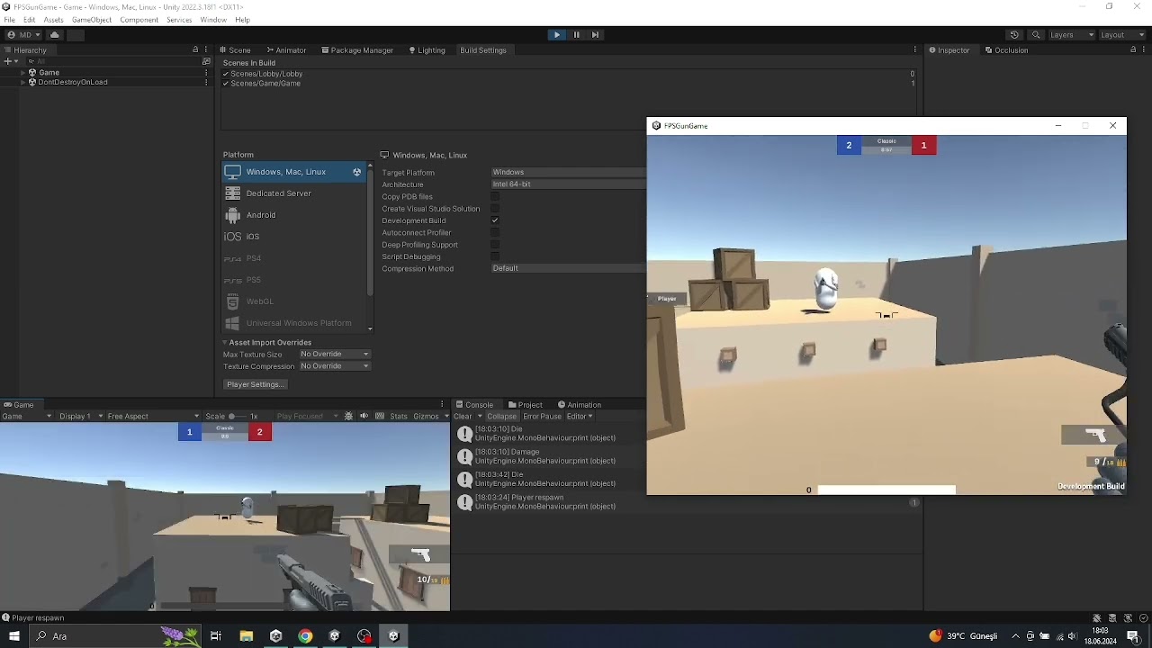 @unity  FPS Multiplayer Game +Github link