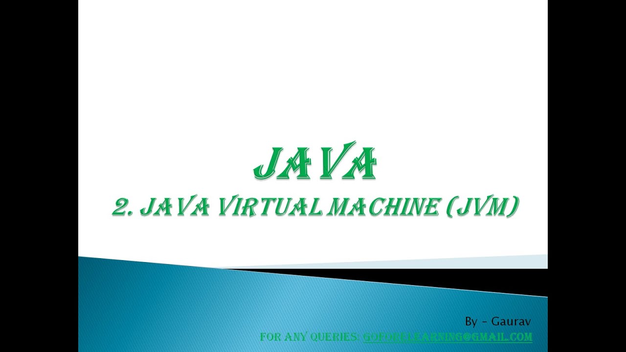 JAVA VIRTUAL MACHINE