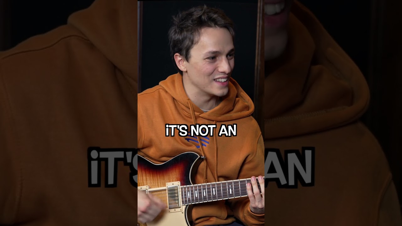 Matteo Mancuso Tries Using a Pick #guitar #guitarist #mateusasato #shorts