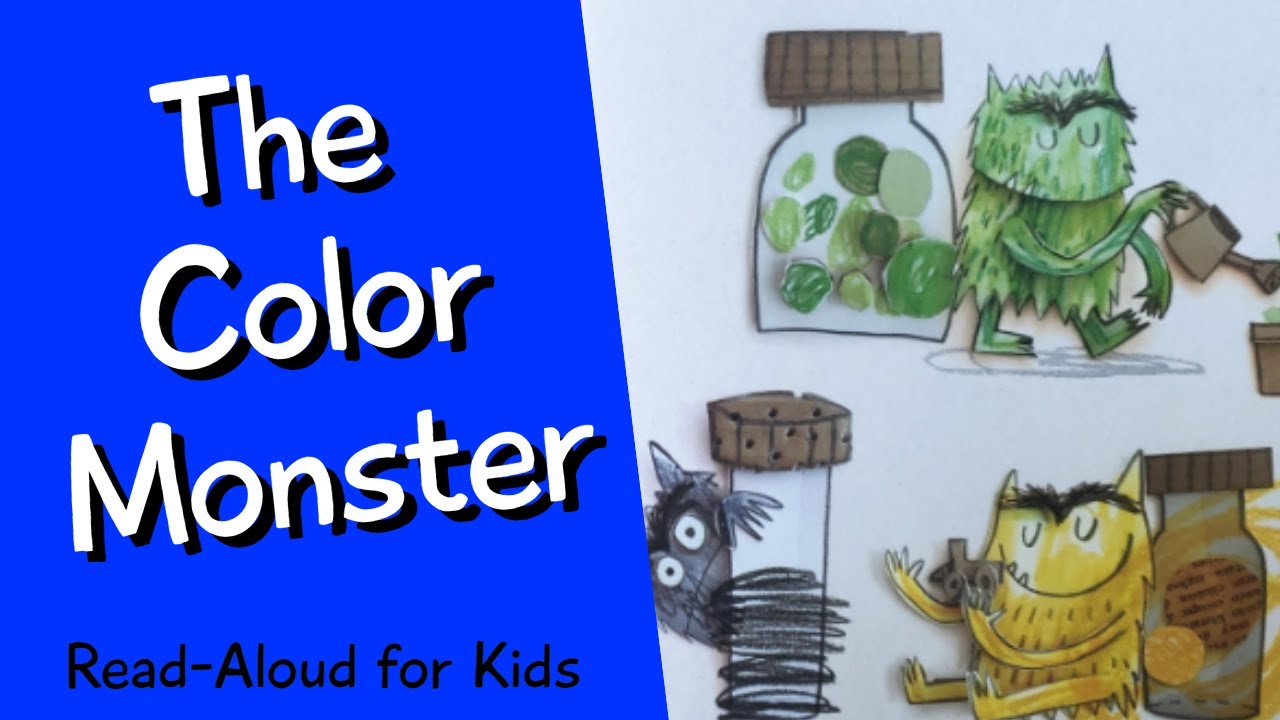 The Color Monster Read Aloud - Printable Activity (Link Below)! 👇🎉