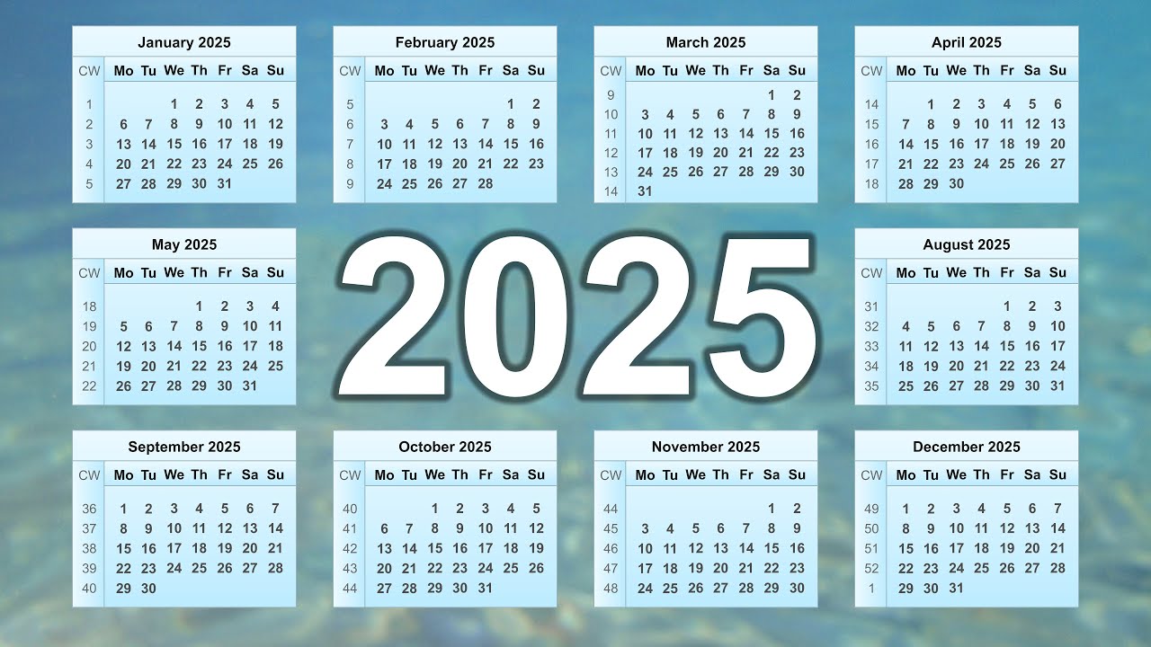 2025 Calendar