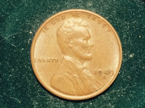 1949 S Wheat Penny (Mintage 64 Million)