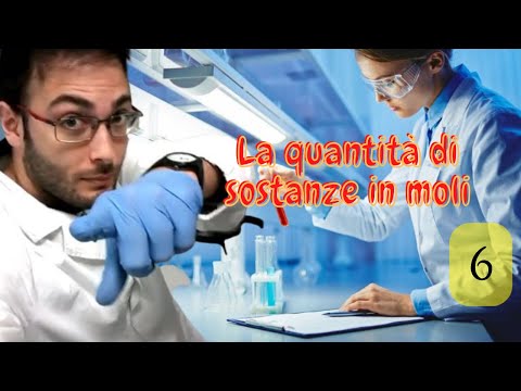 La quantità di sostanze in moli Lezione 6 #classediconcorsoa050 #scienzechimiche #videolezione #mole