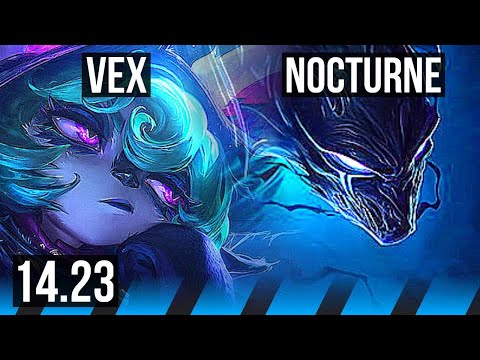 VEX vs NOCTURNE (MID) | KR Diamond | 14.23