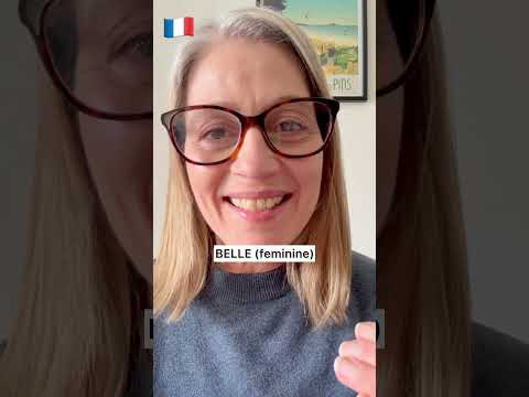 🇫🇷 How to use ‘beau & bel(le)’ in French? Speak better French now!