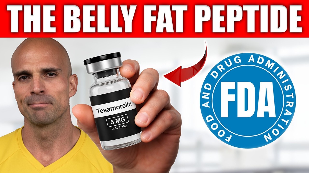 Doctor Explains The FDA Approved Peptide for BURNING Belly Fat (Tesamorelin Peptide)