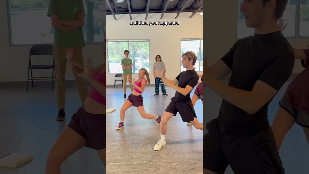 Prom-posals are going crazy 🪩 Rehearsals for the San Diego premiere of The Prom! #musicaltheatre