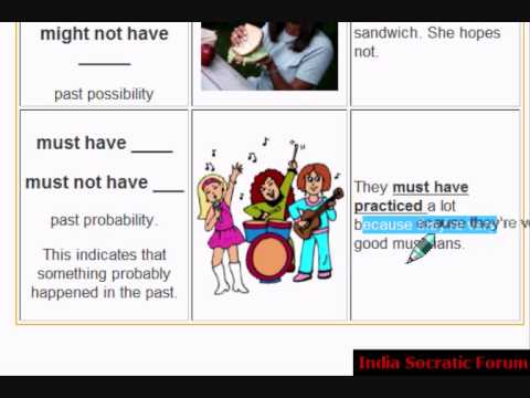 12 perfect Modal verb