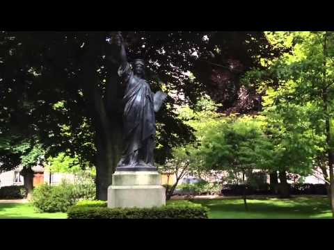Statue of Liberty in the Luxembourg Gardens:Long