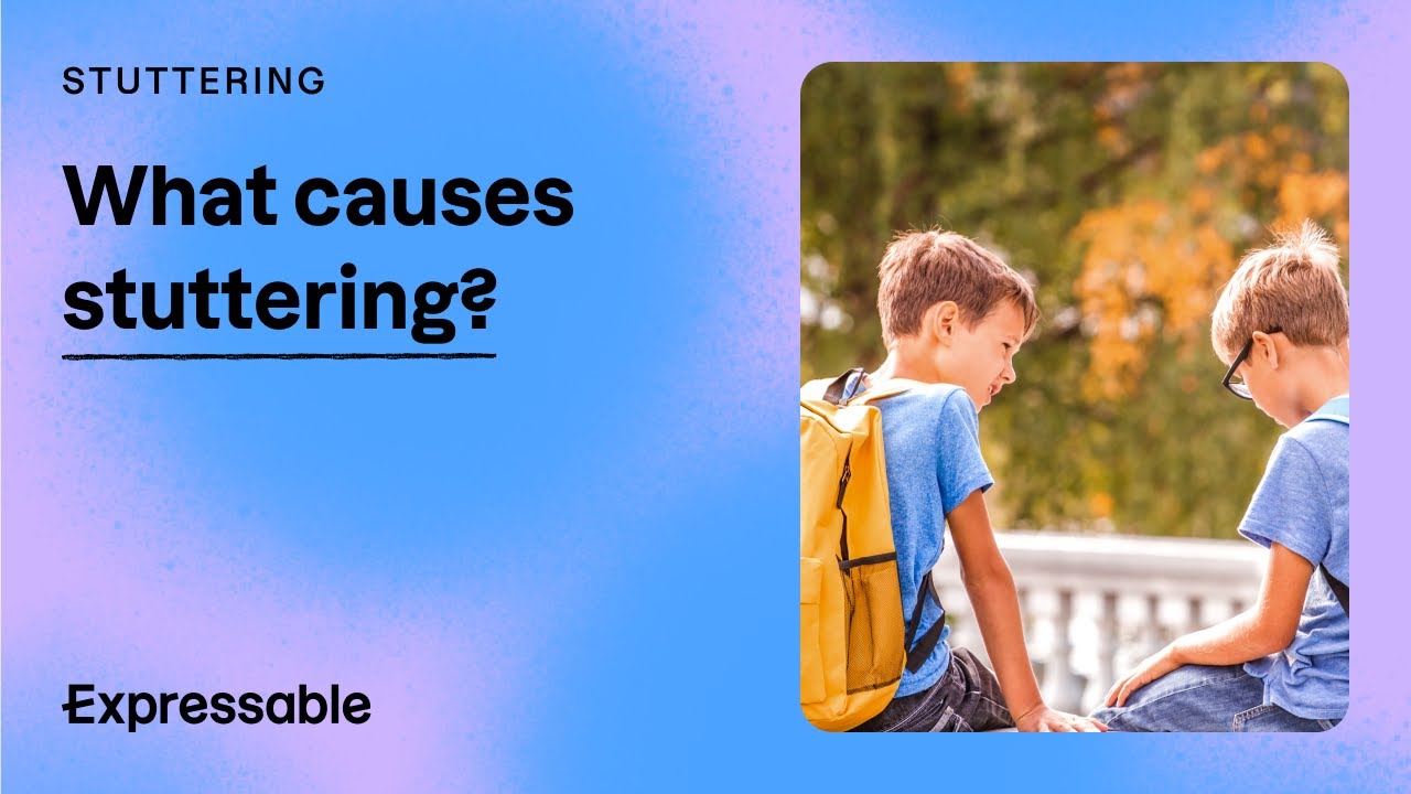 What causes stuttering?