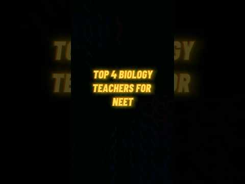Top 4 Best Teachers For Neet in Biology #neet#biology#pw#shorts