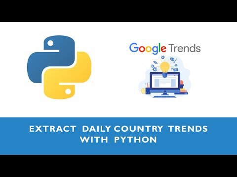 Extract daily country trends - Google trends with Python