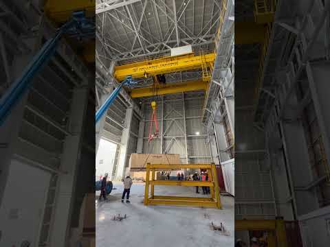 SWL 200tn EOT crane commissioning