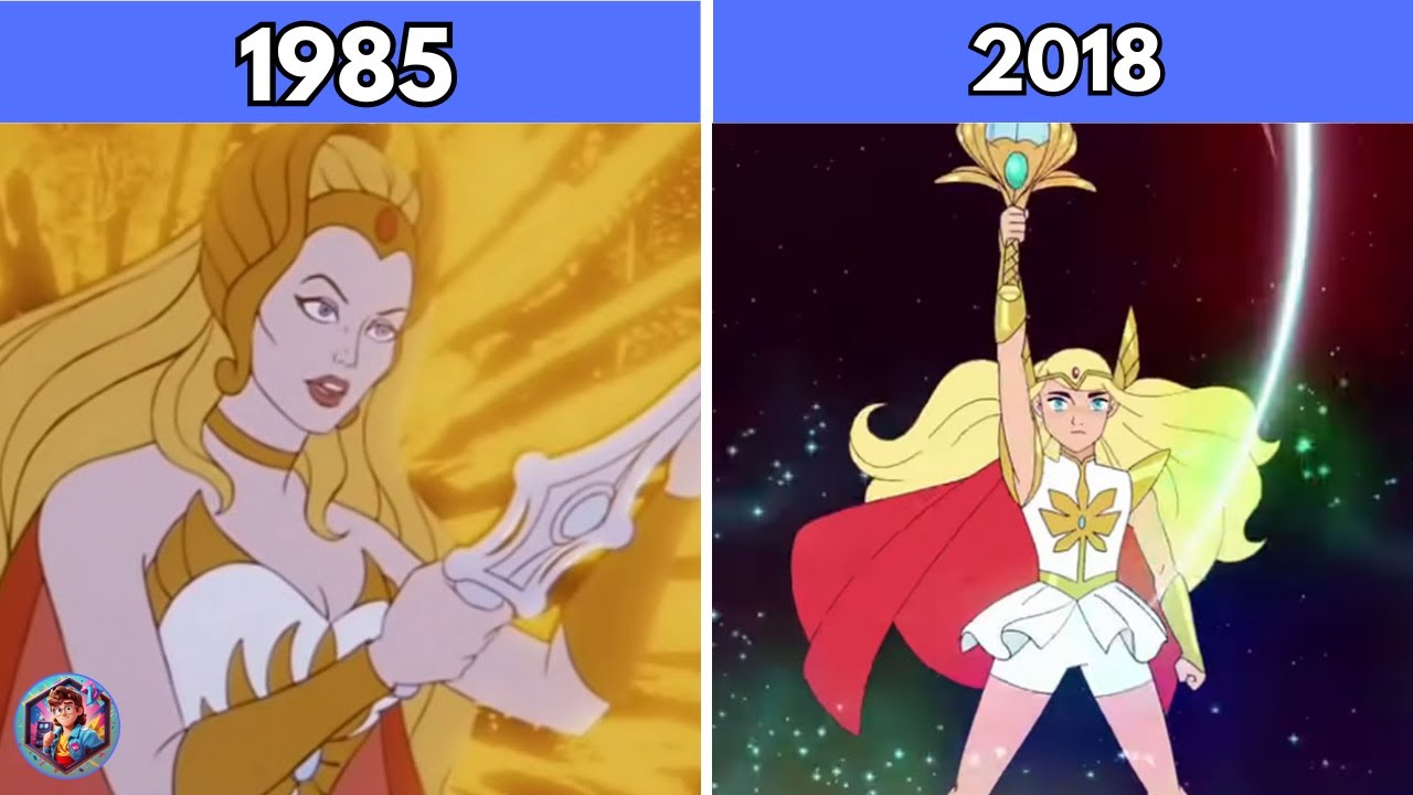 Secret Revealed: She-Ra 1985 vs. 2018!
