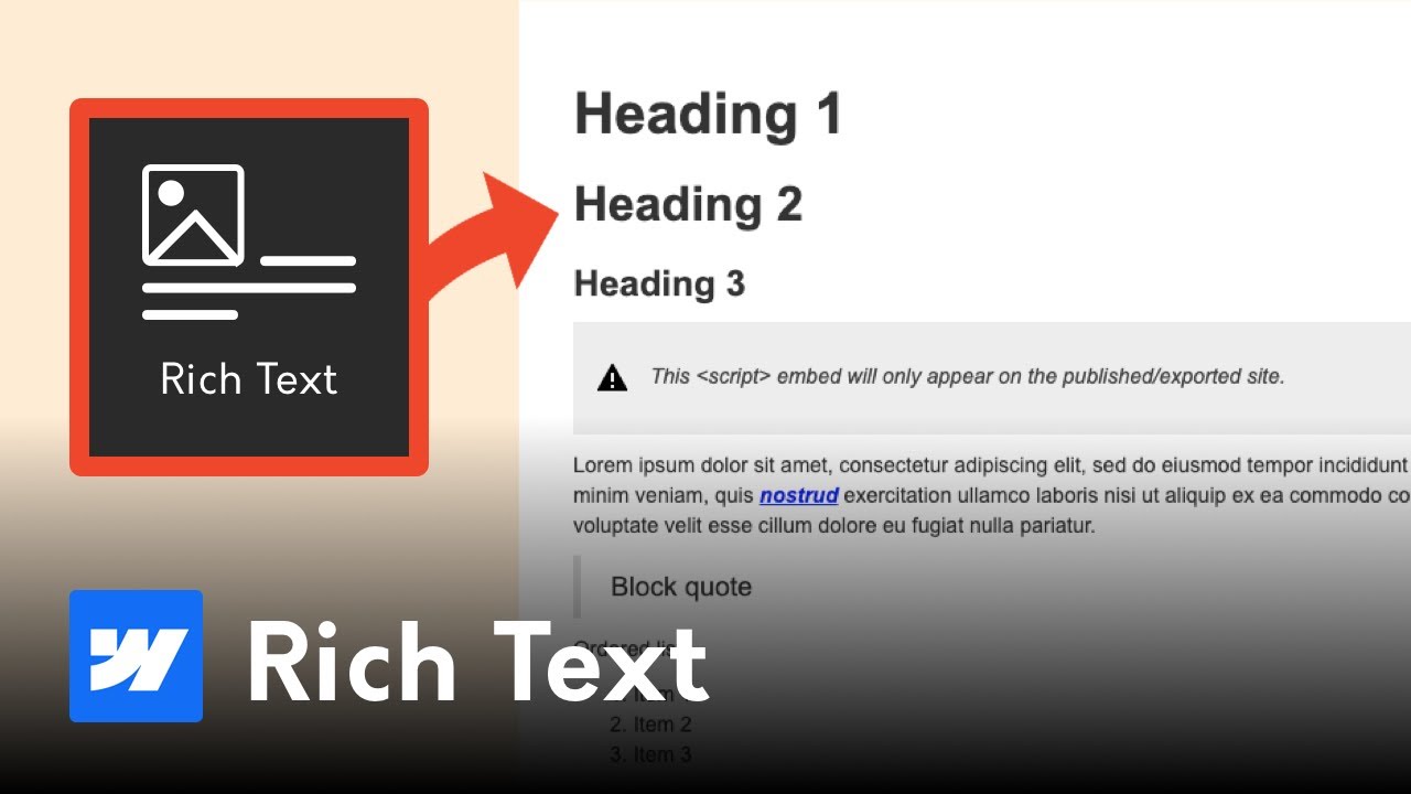 How to Use the Rich Text Element in Webflow (Complete Guide!)